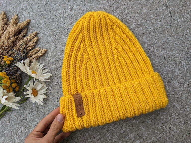 Crochet Ribbed Hat Free Pattern - Crochet Bits