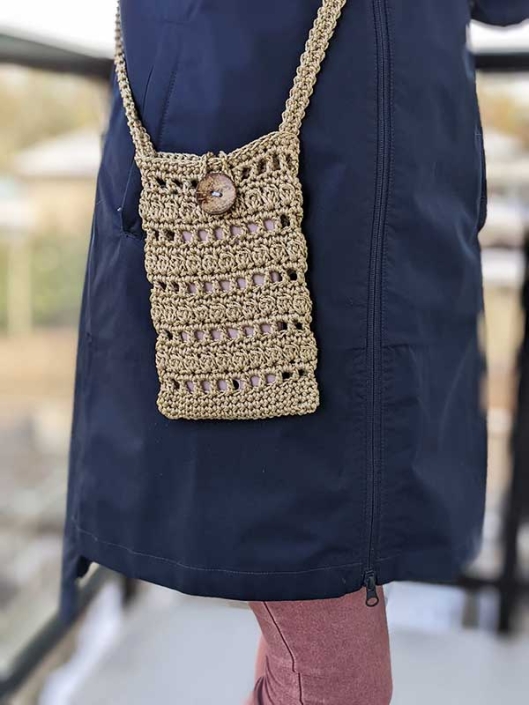 Free Crochet Smartphone Bag (Case) Pattern - Crochet Bits