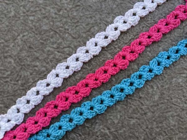 Free Crochet One Row Strap Pattern - Crochet Bits