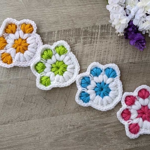 Ads-Free Crochet Paw Print Coaster Pattern - Crochet Bits