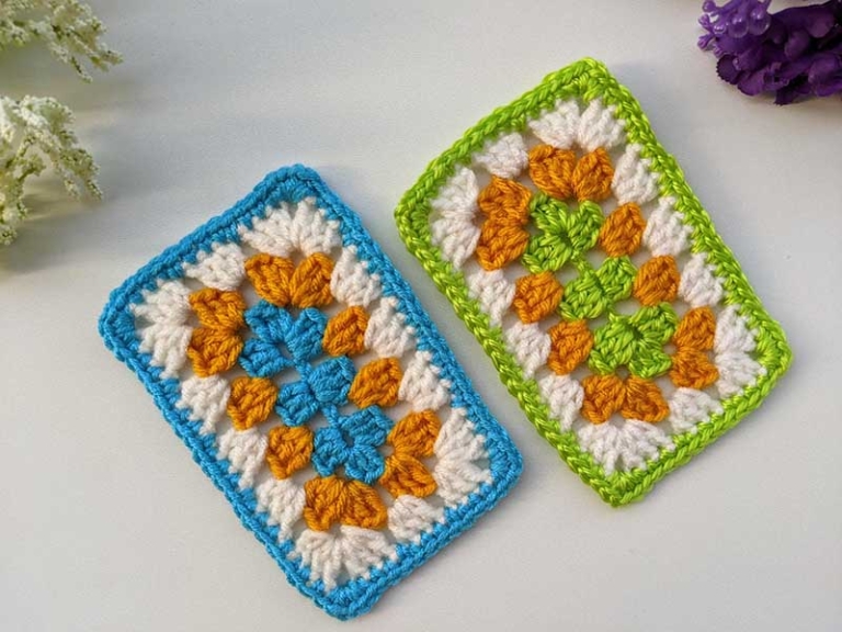 Free Lace Crochet Granny Rectangle Pattern - Crochet Bits
