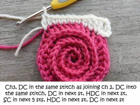 Free Crochet Spiral Granny Square Pattern - Crochet Bits