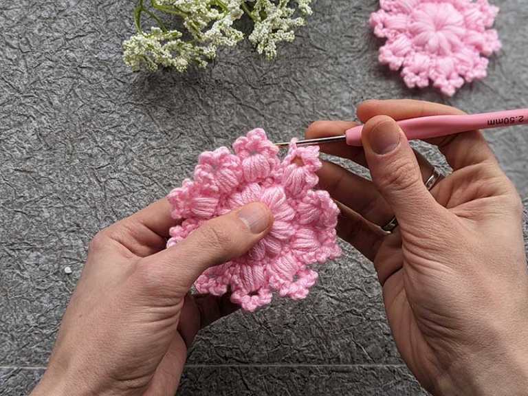 Free Crochet Decor Flower Pattern - Crochet Bits