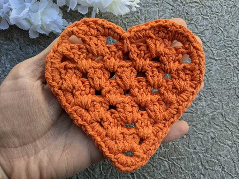 Free Crochet Lace Heart Coaster Pattern for St. Valentines Day ...