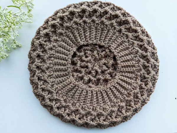 Free Crochet Classic Beret Pattern - Crochet Bits