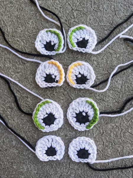 Free Crochet Eyes Pattern - Crochet Bits