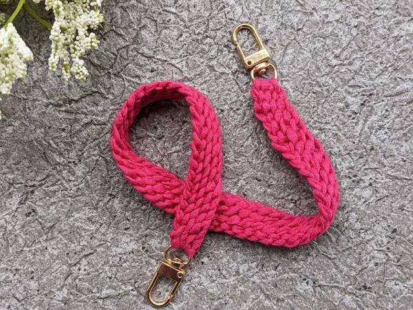 Free Crochet Reversible Bag Handle Pattern - Crochet Bits
