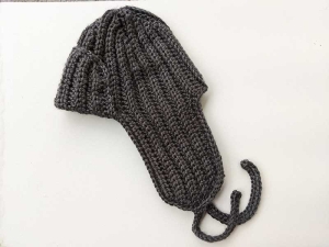 Free Crochet Unisex Trapper Hat Pattern - Crochet Bits