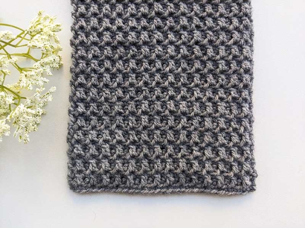 Free Crochet One-Row Scarf Pattern - Crochet Bits