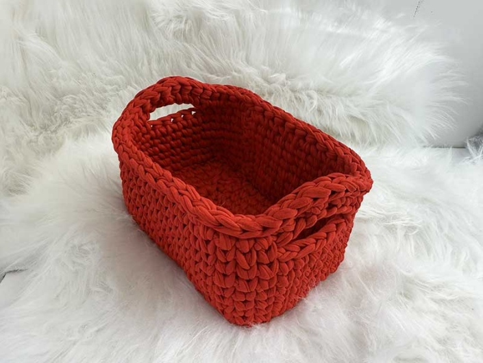 Free Crochet Rectangular Basket Pattern - Crochet Bits