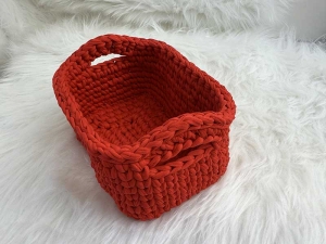 Free Crochet Rectangular Basket Pattern - Crochet Bits